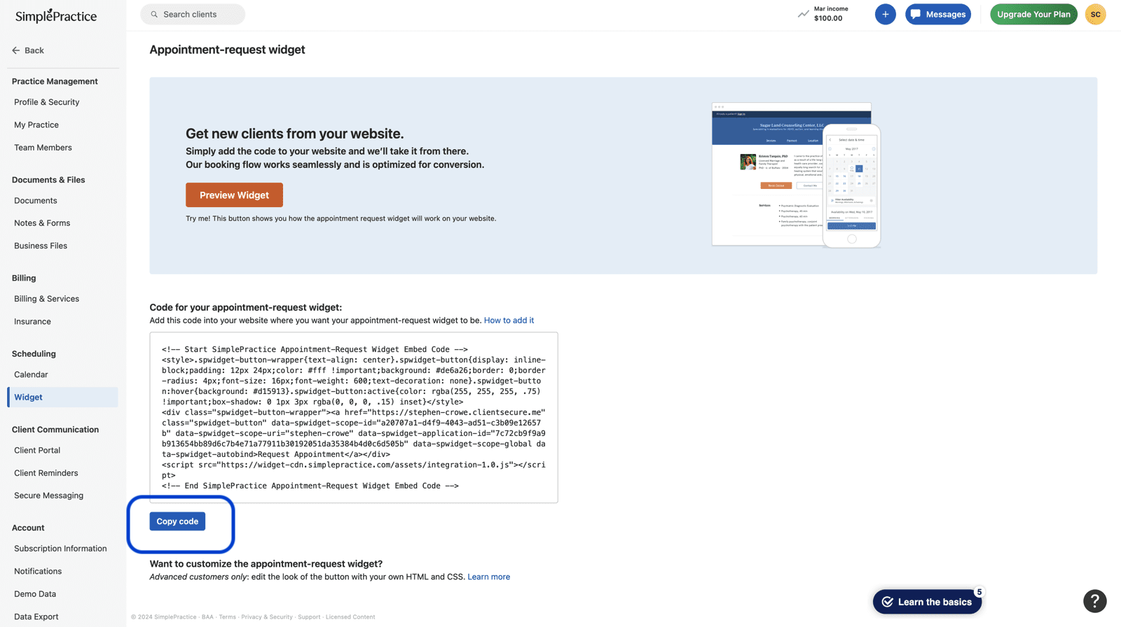 How to Add a Simple Practice Scheduler on Your Website - A DIY Guide — My Digital Maven